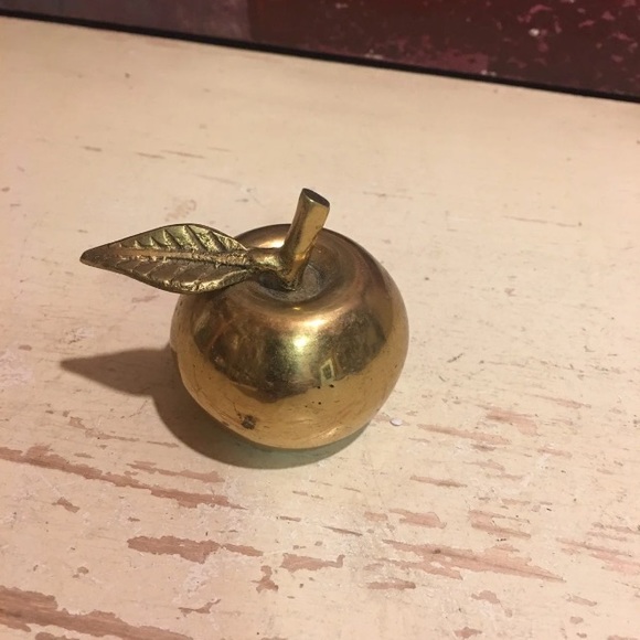 Accessories | Brass Teachers Apple Bell | Poshmark